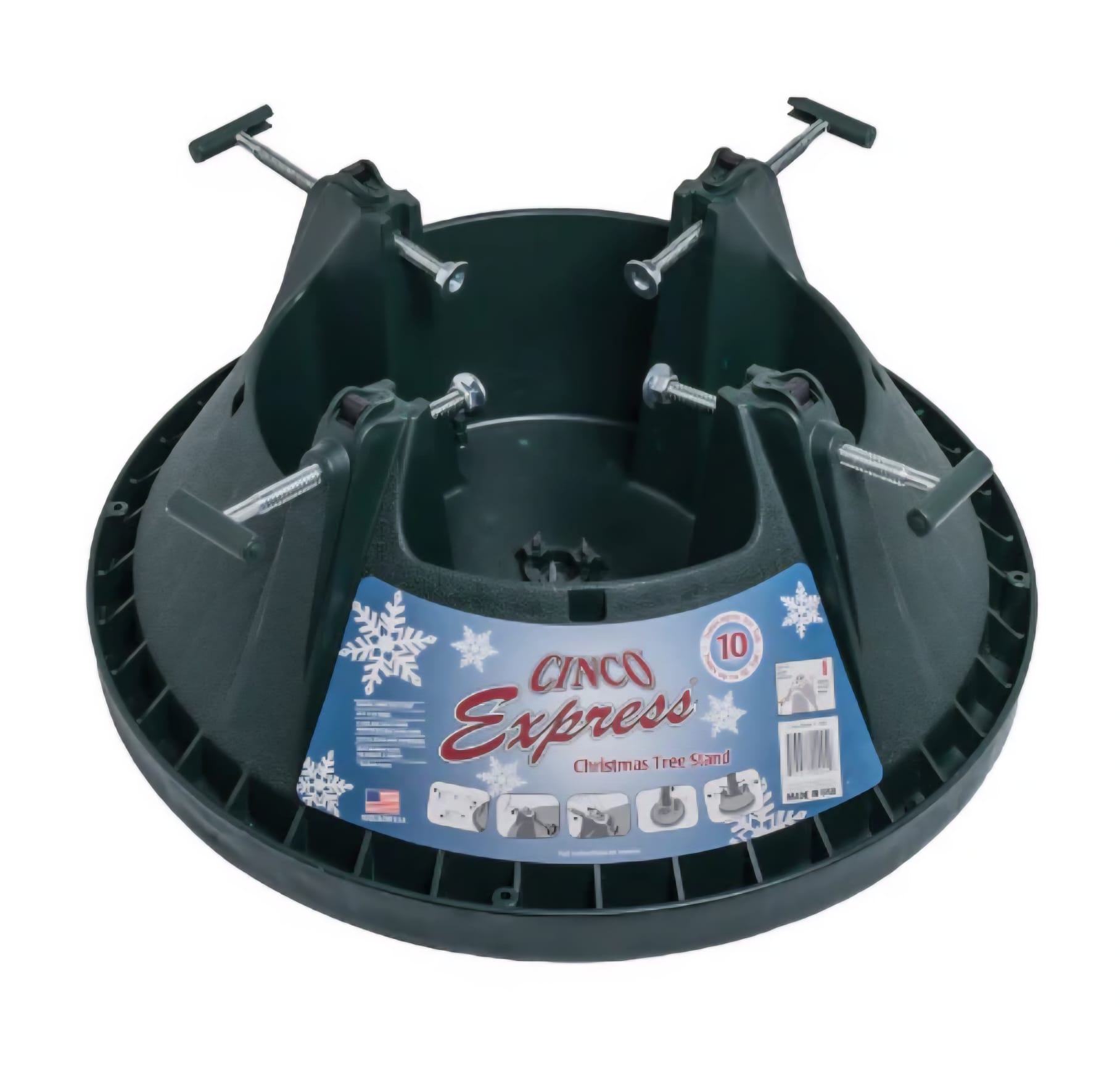 Cinco Christmas tree stand up to 10ft tree - Holland House Garden ...