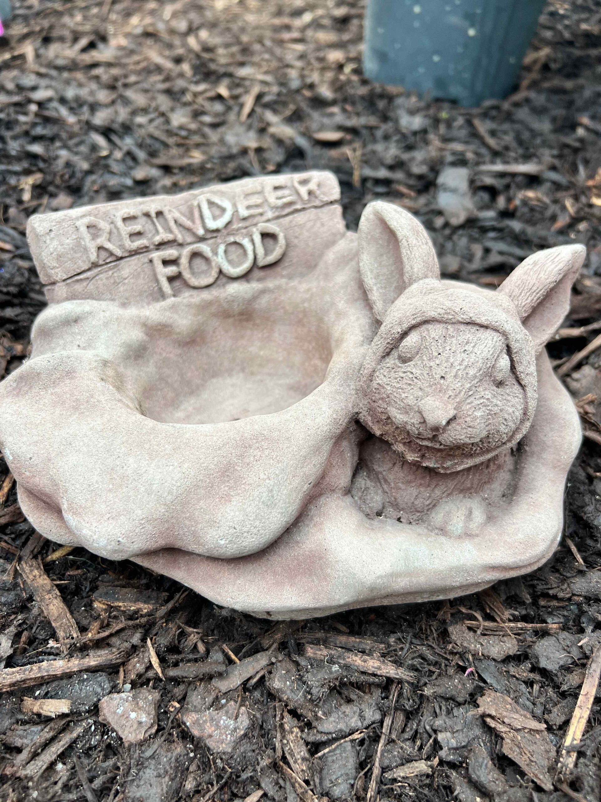 Reindeer Feed Stone Ornament - Holland House Garden Centre Preston