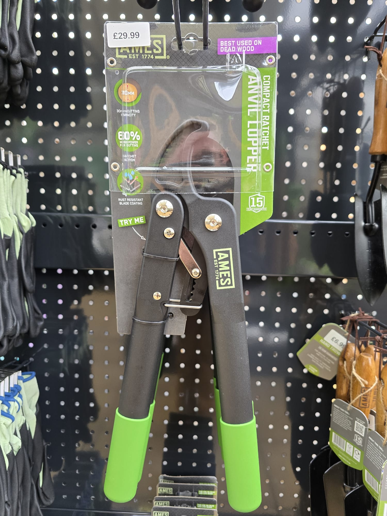 Anvile Lopper Compact Rachet - Holland House Garden Centre Preston